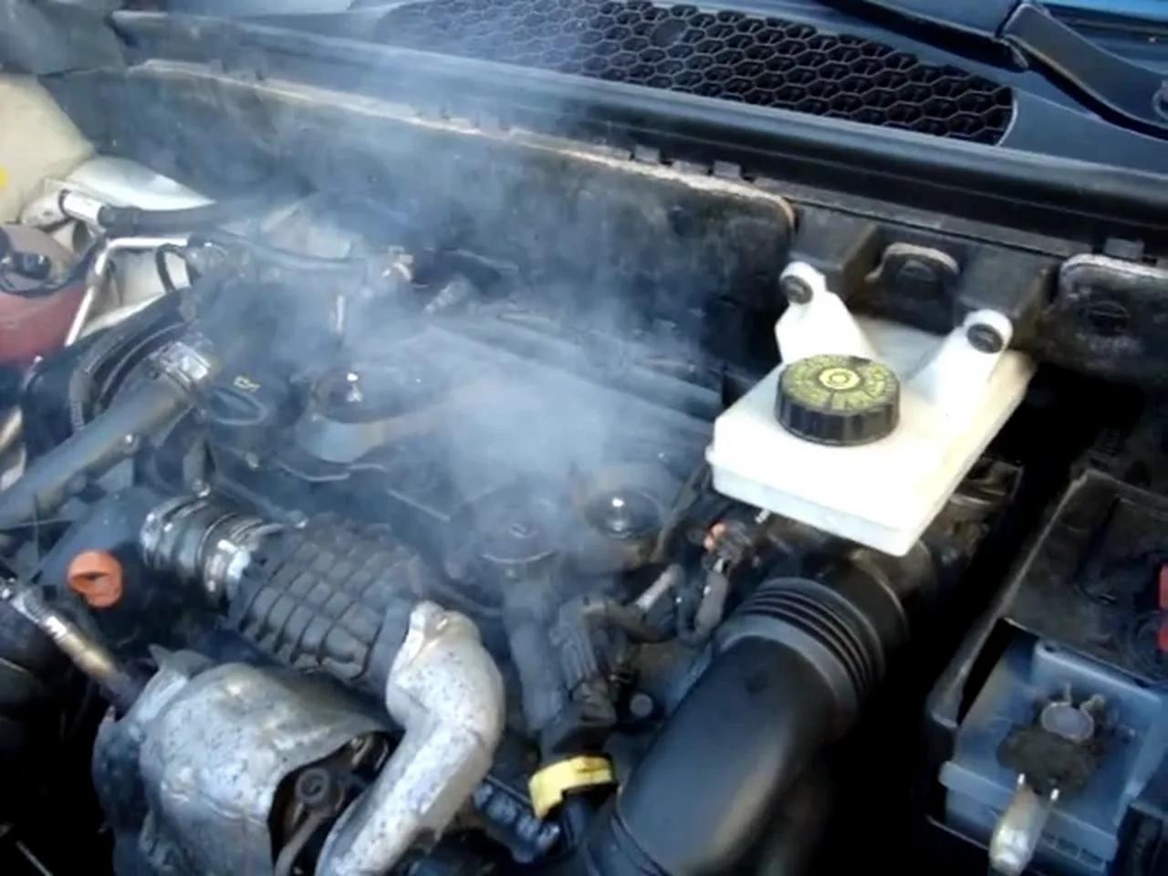Citroen Berlingo (B9) 1.6 HDi engine smoking