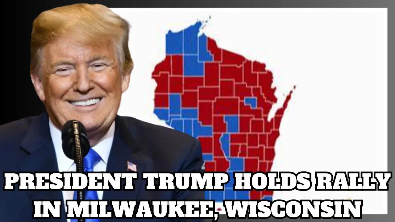 President Trump Holds Rally in Milwaukee, Wisconsin, Nov. 1, 2024, 8:00 ...