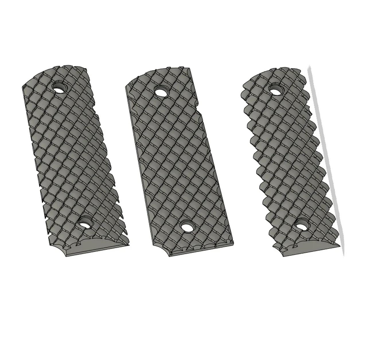 1911 a1 Dragon Scale Grips
