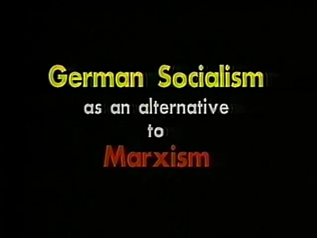 AJ-1 - German Socialism as an Alternative to Marxism