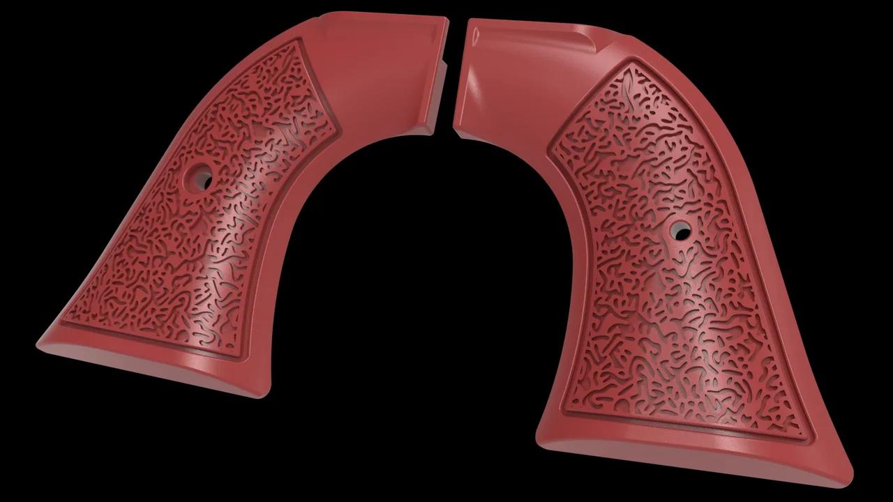 Natural Camo Wrangler Grip Panels