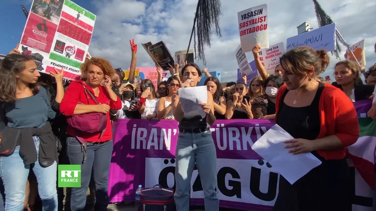 Turquie : mobilisation en soutien aux femmes iraniennes