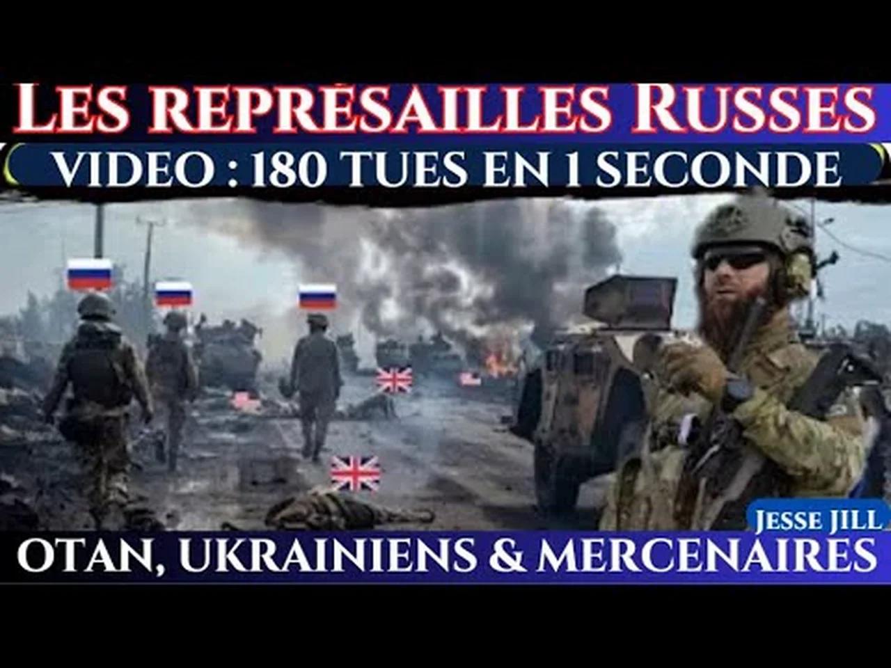 Jesse JILL - Représailles russe - 180 tués en 1 seconde. Officiers US ...