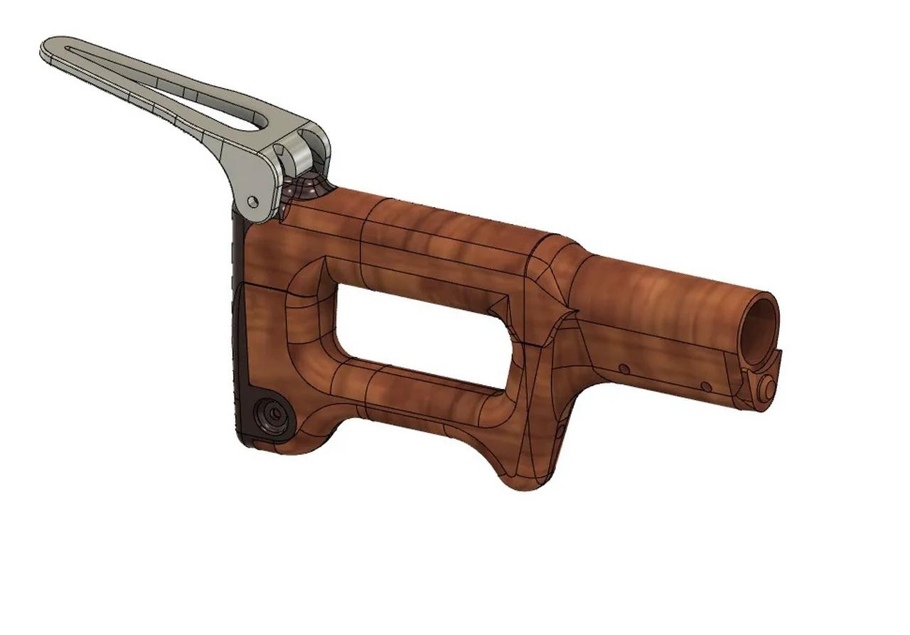 Kolowrat, PKM inspired AR15 LSW Stock