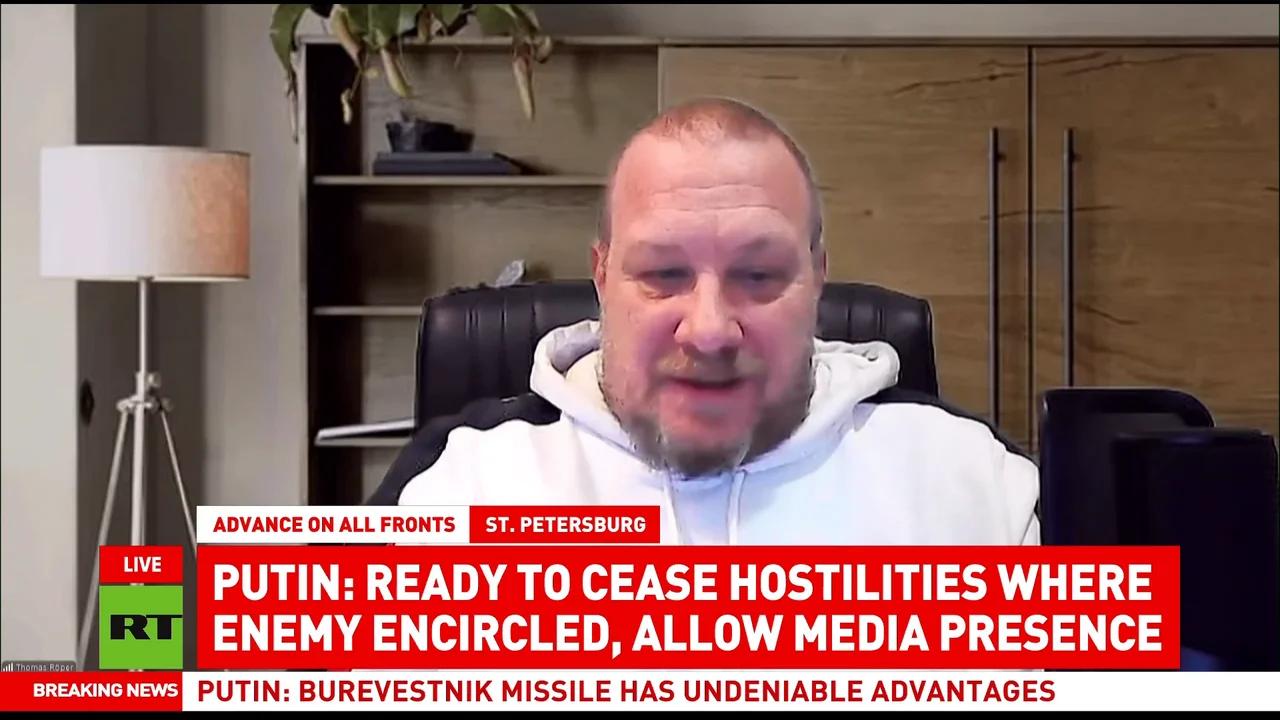 'Poseidon guarantee Russia won’t be attacked first' — Thomas Roeper