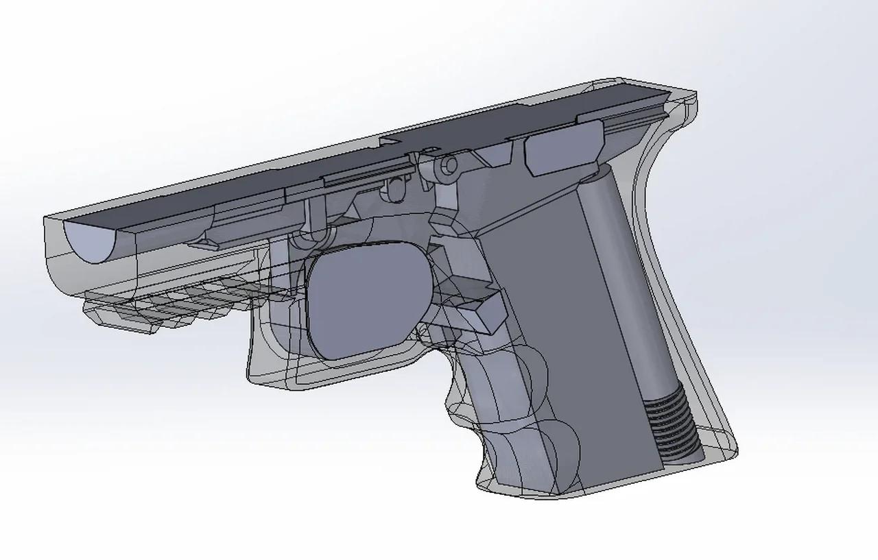 (reference model) not-a-glock lower negative