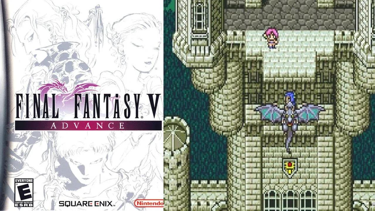 Final-Fantasy V (GBA) Part 1-2 Playthrough longplay video game