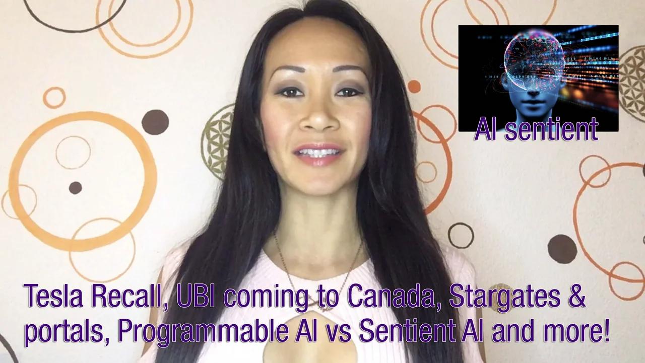 Tesla Recall, UBI coming to Canada, Stargates & portals, Programmable ...