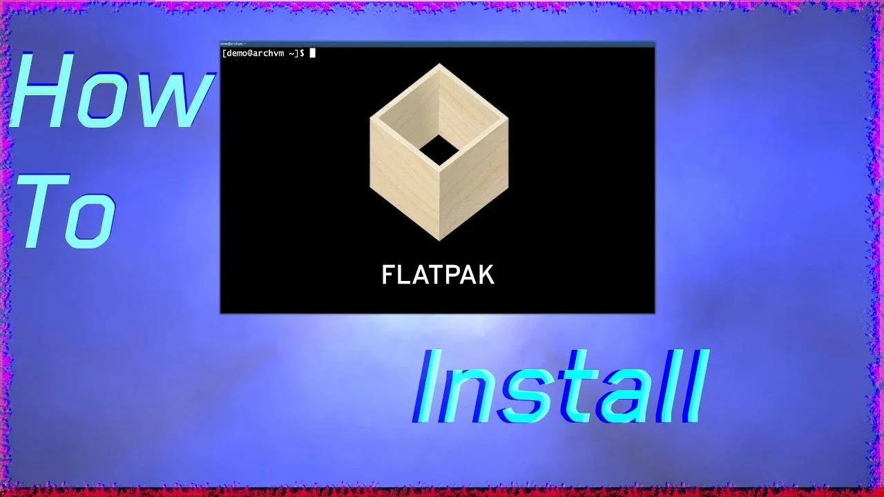 Arch Linux Flatpaks install i3 window manager