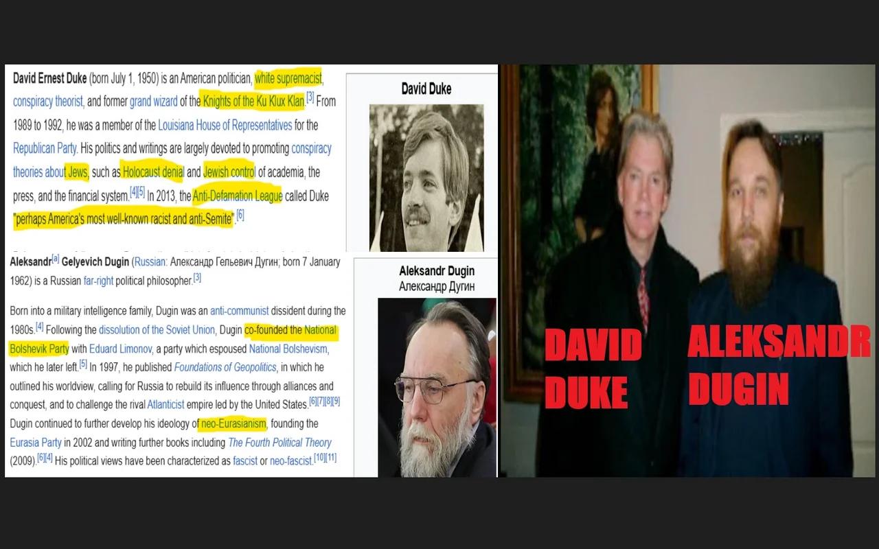 David Duke Desperately Shilling Soviets