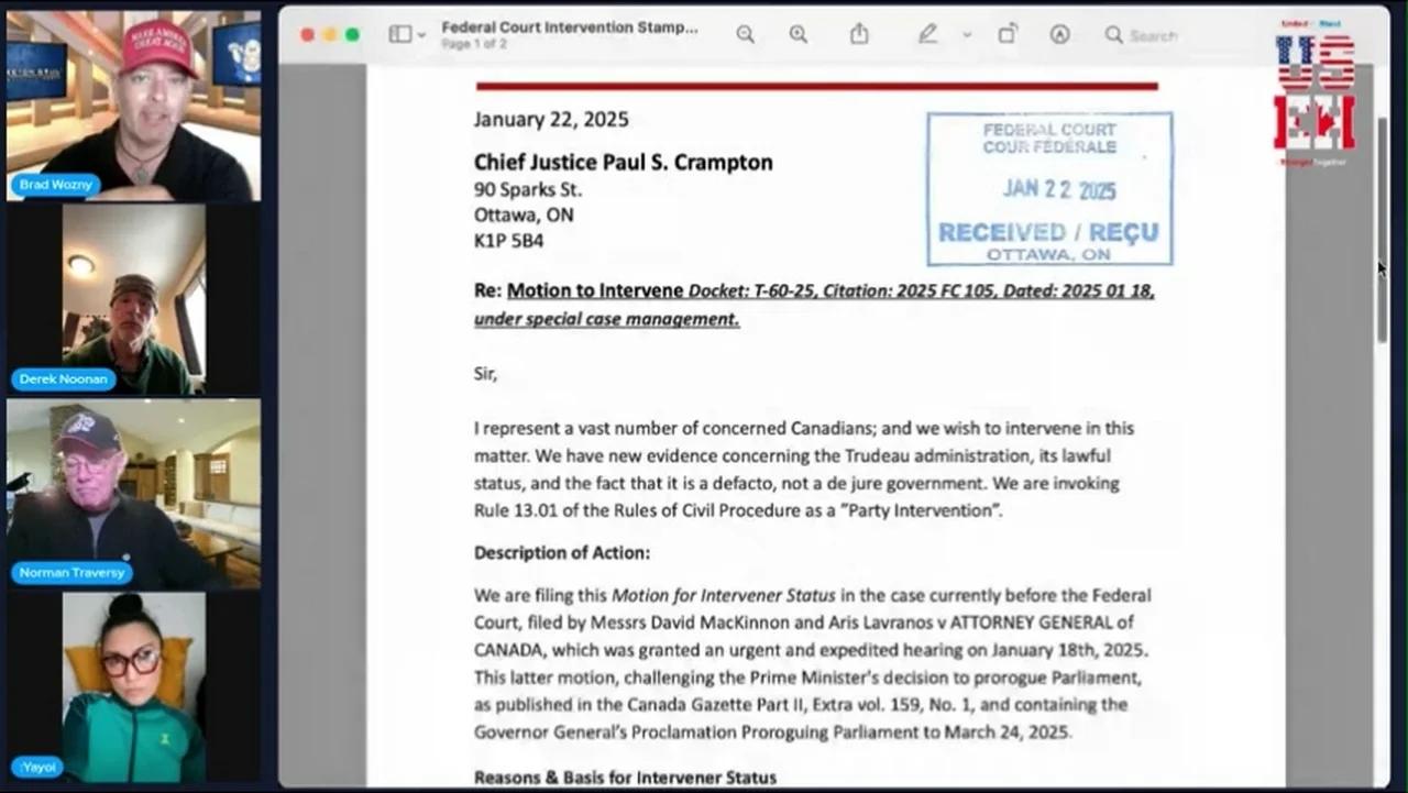 🎆BREAKING NEWS 🇨🇦🇬🇧🇺🇸 Norm Traversy Submits 1839 Republic Independence ...