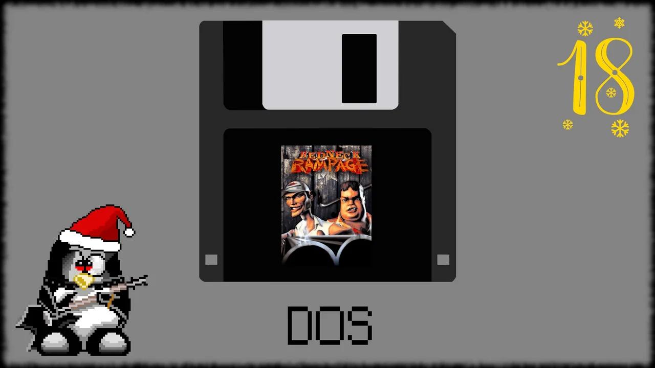 [RLG CHRISTMAS ADVENT 2023] MS-DOS (DOSBOX) - #18 - Redneck Rampage
