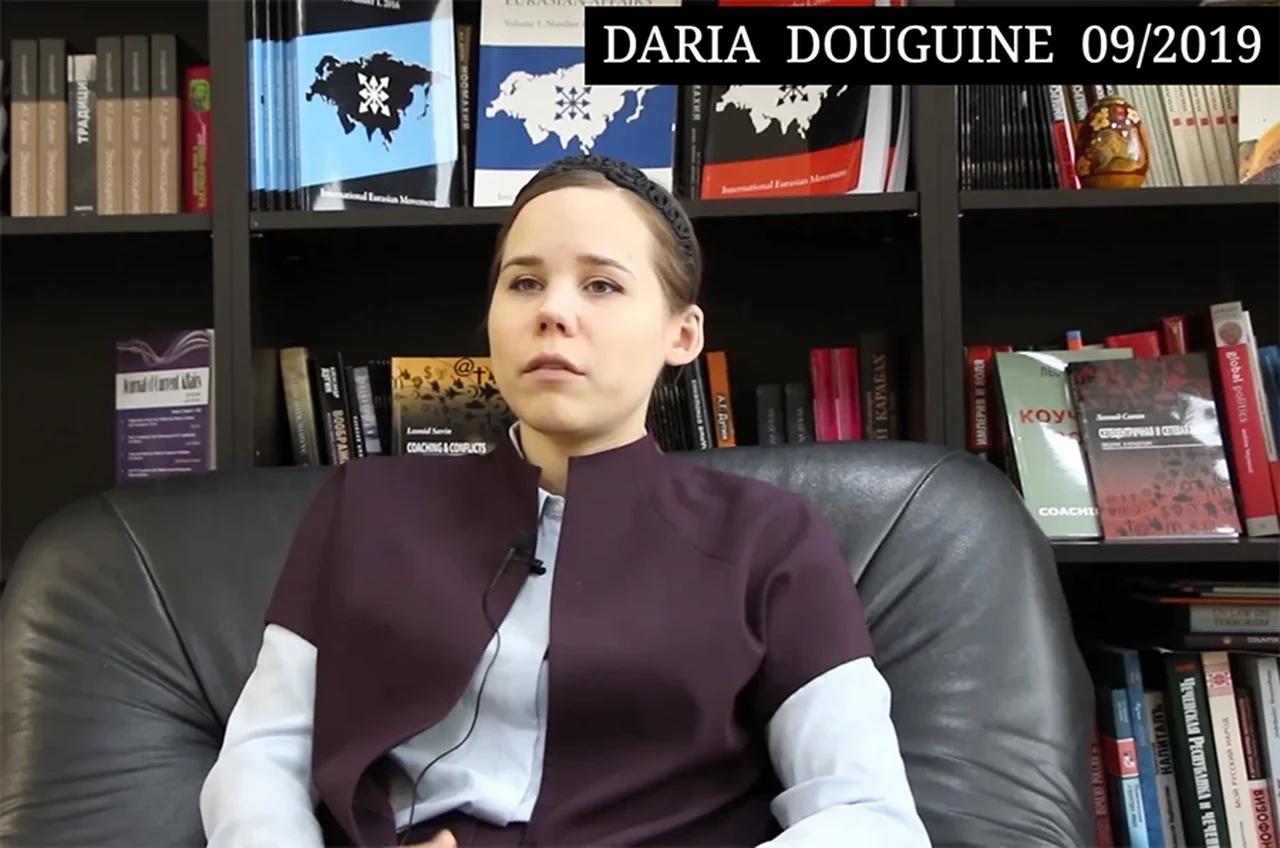 Daria Douguine interview 09/2019