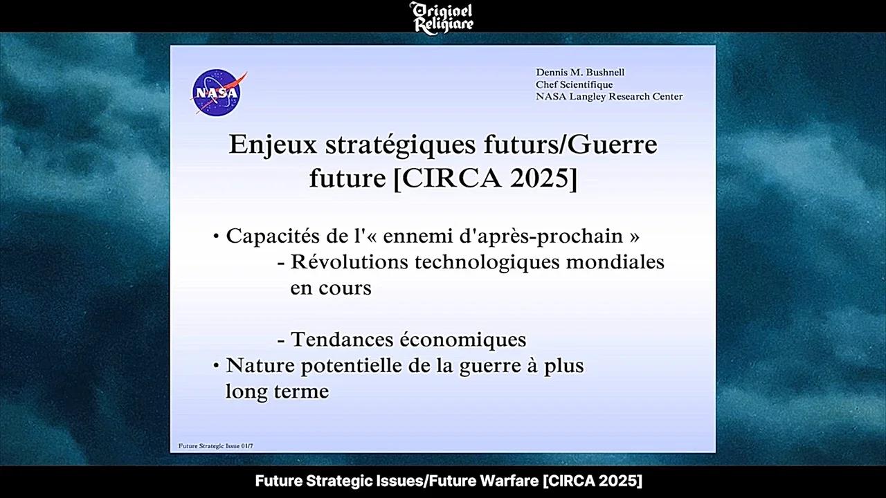 Les résolutions de 2001 pour 2025 de la NASA - Future Strategic Issue - Future Warfare [Circa 2025]