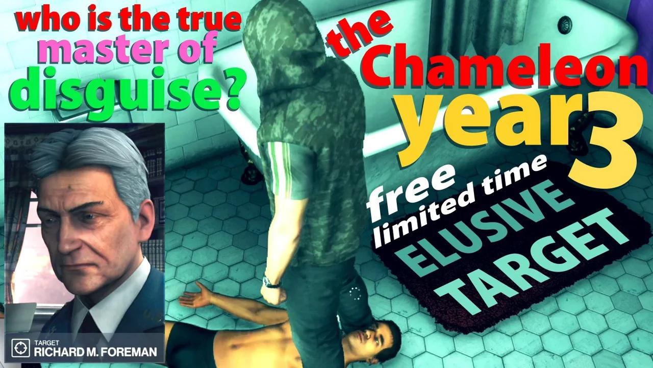 Hitman 3 Elusive Target: The Chameleon Year 3 - also available for the ...