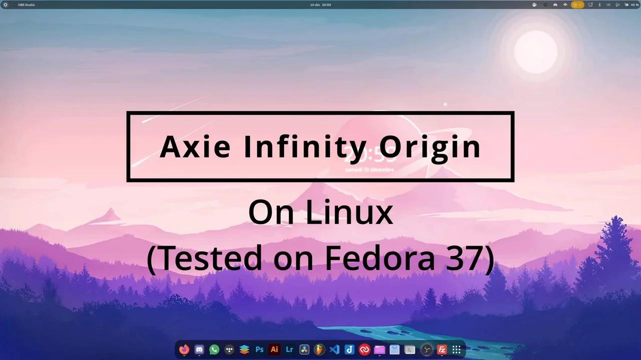 Axie Infinity Origins Linux