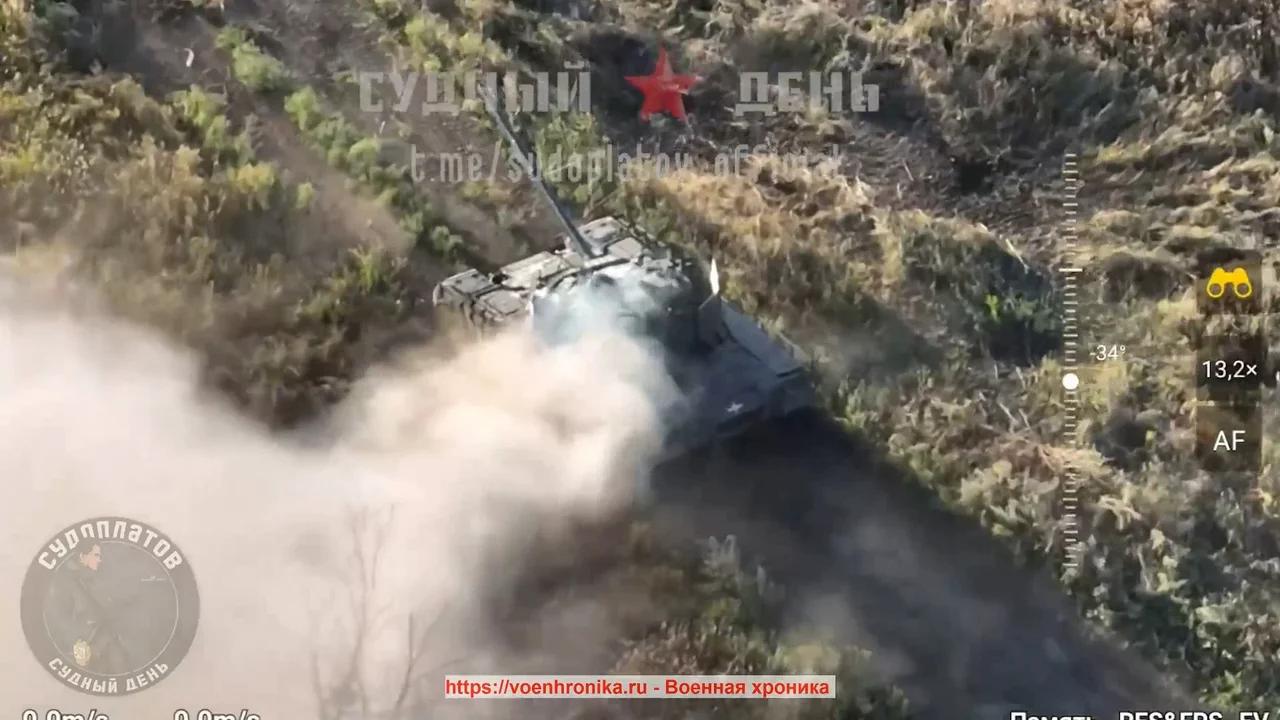 Ruthless: Russian FPV Drone Operators Savage AFU Tank Over and Over