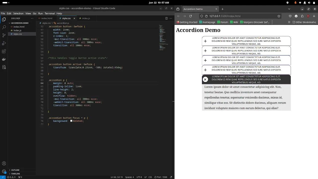 Create A Vanilla Javascript Accordion That Is Accessible Create A Vanilla Javascript Accordion That Is Accessible