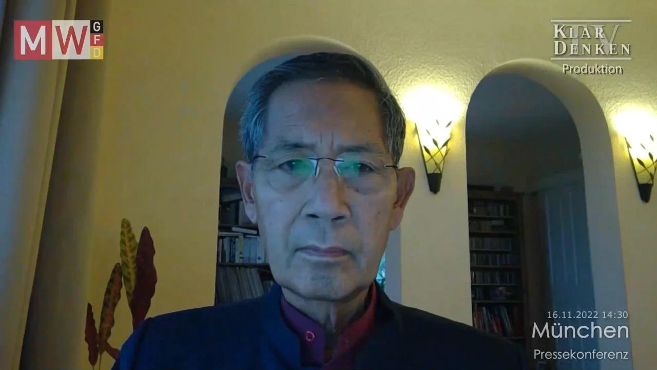 Vortrag Prof. Dr. Sucharit Bhakdi - Presskonferenz MWGFD e.V. vom 16.11.22