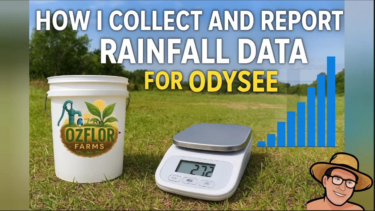 How I Collect and Report Rainfall Data for Odysee