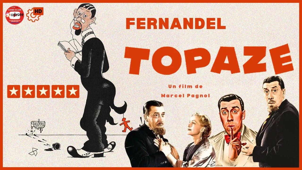 Topaze ⭐⭐⭐ Comédie avec Fernandel ⭐⭐⭐ Film de M.Pagnol (1951)