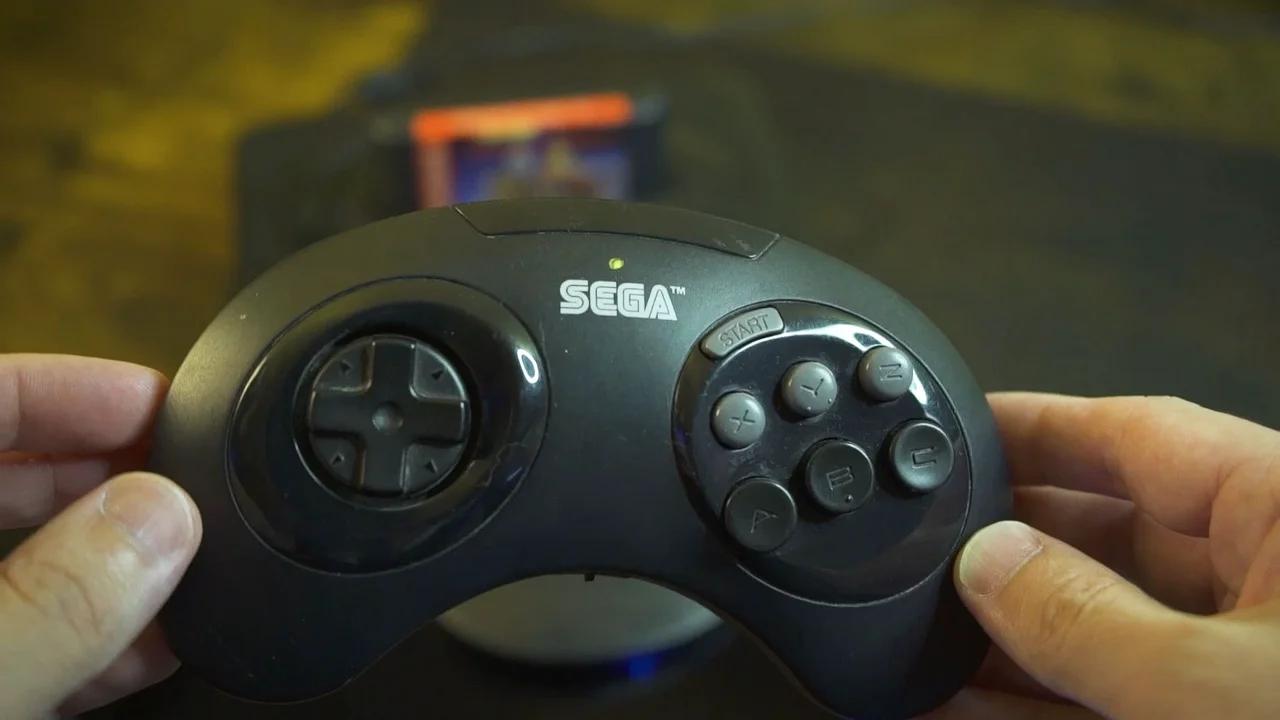 Sega Genesis Wireless 6-Button Controller Demo (featuring Phantasy Star ...
