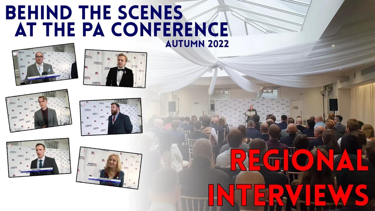 Behind the Scenes at the PA Conference - Regional Interviews // Autumn 2022