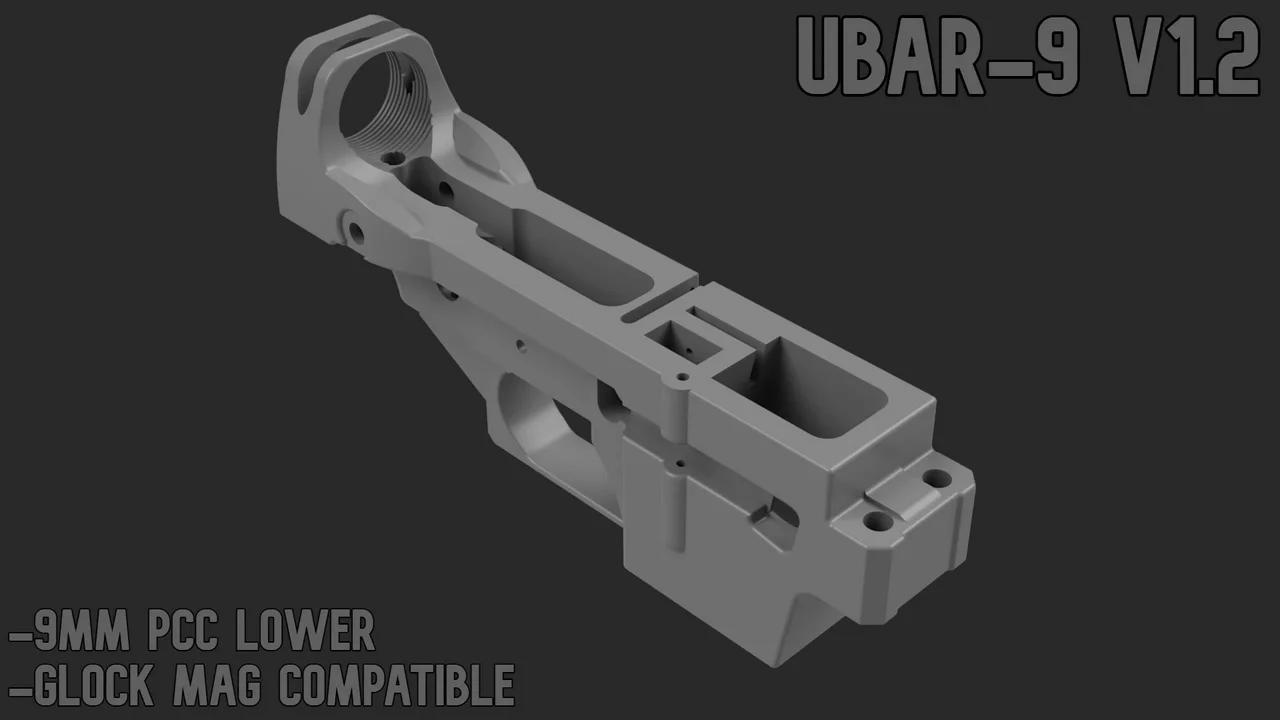 UBAR-9 V1.2 Lower Receiver