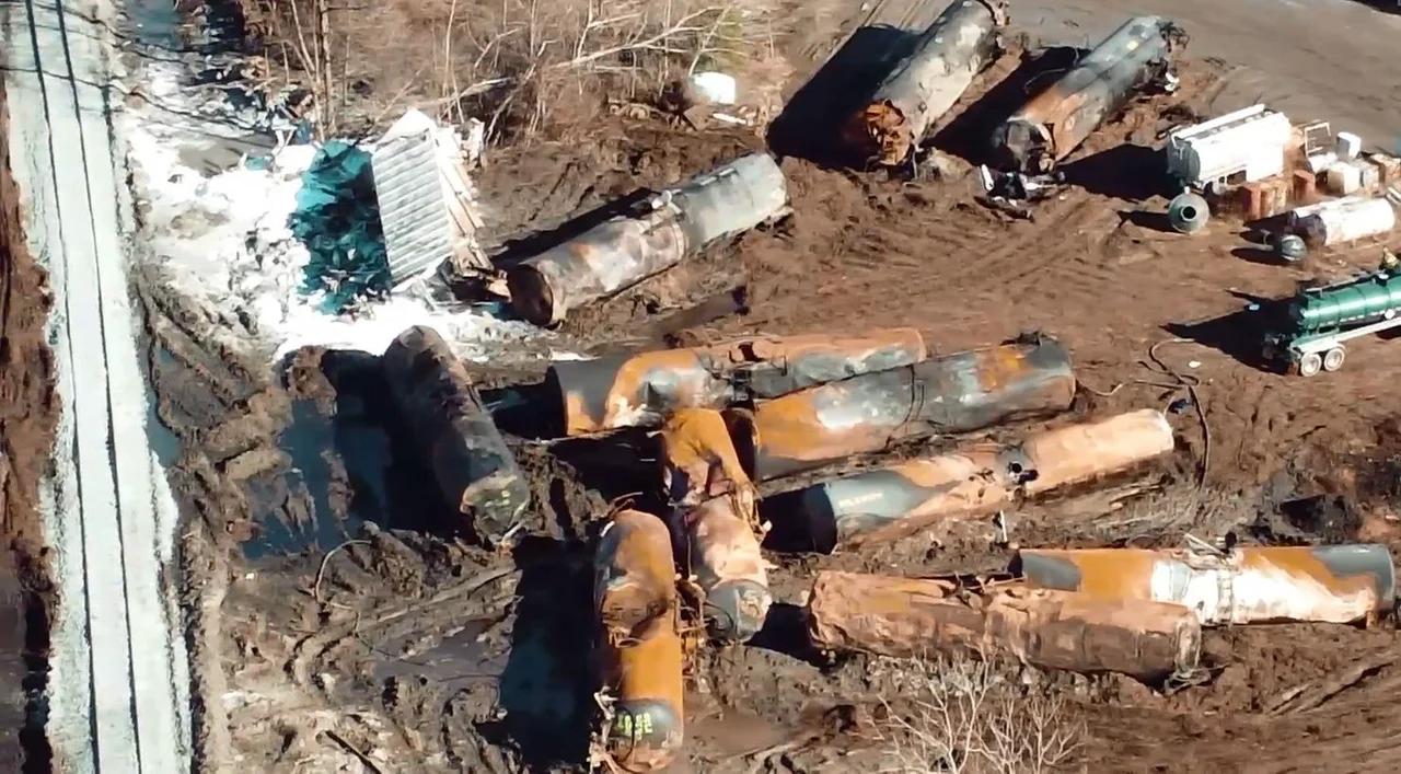 rollcage9710 Feb 11 2023 East Palestine Ohio Train Explosion Derailment
