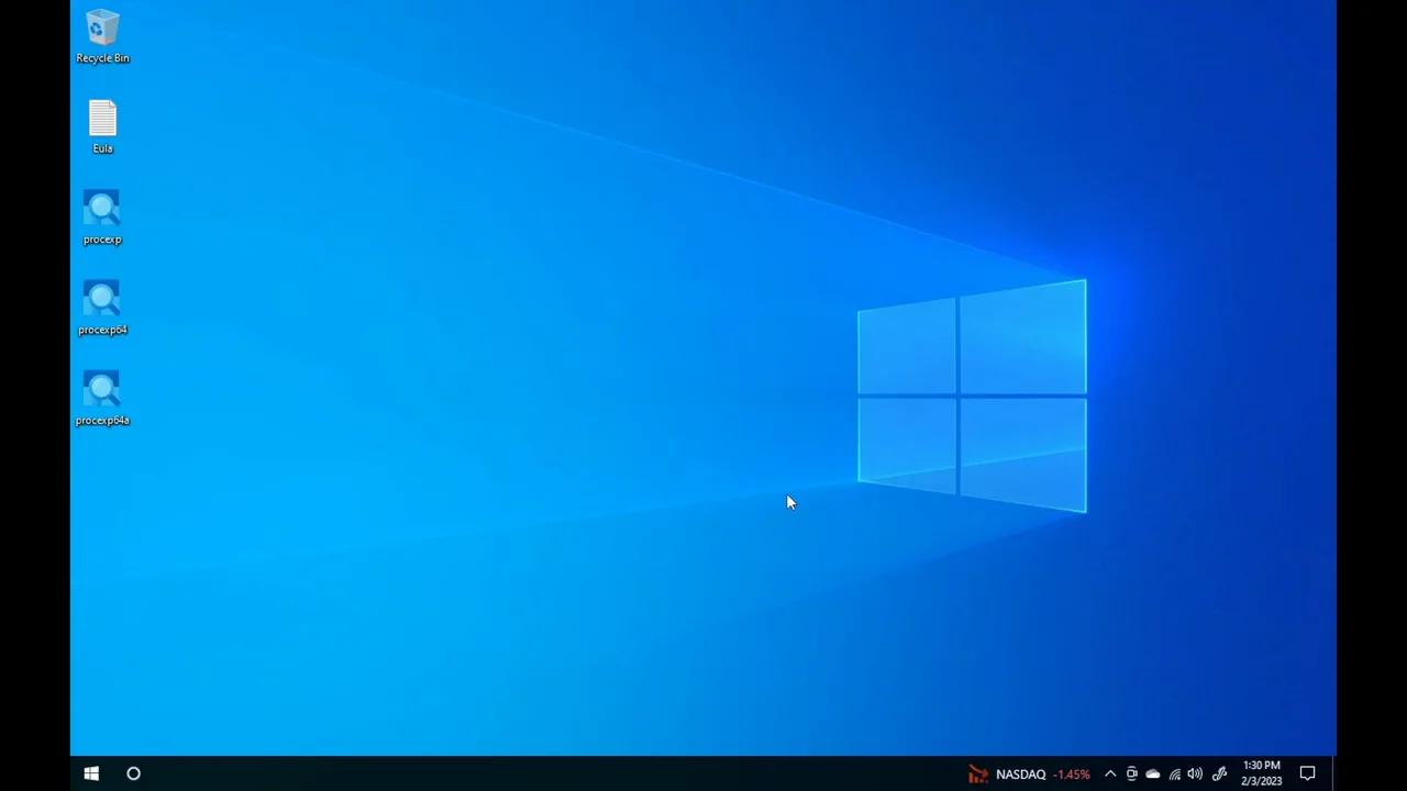 How to find Windows Process