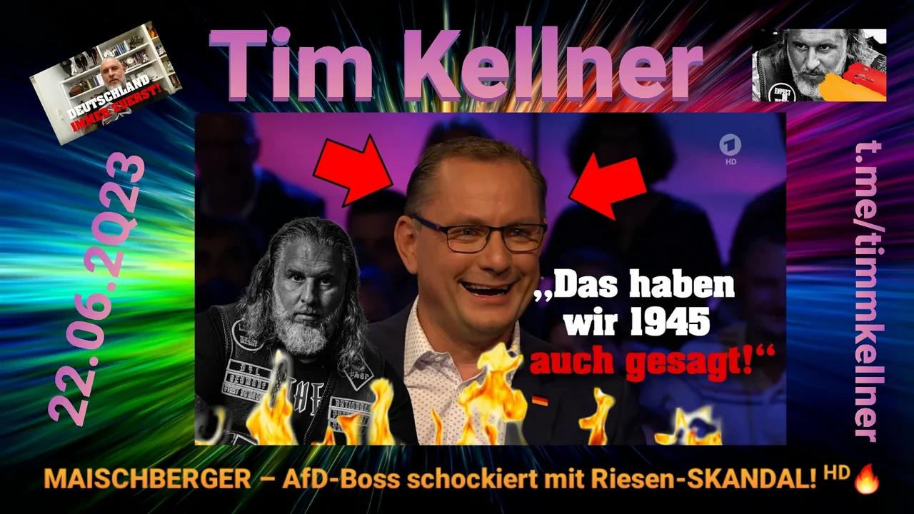 Tim Kellner - MAISCHBERGER – AfD-Boss schockiert mit Riesen-SKANDAL! ᴴᴰ ...