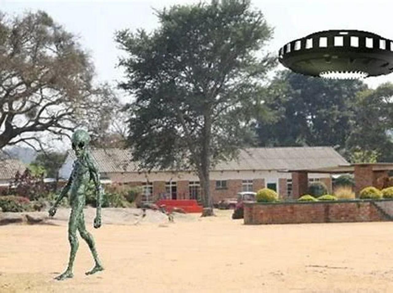 Ariel School UFO Landing - Zimbabwe, 1994