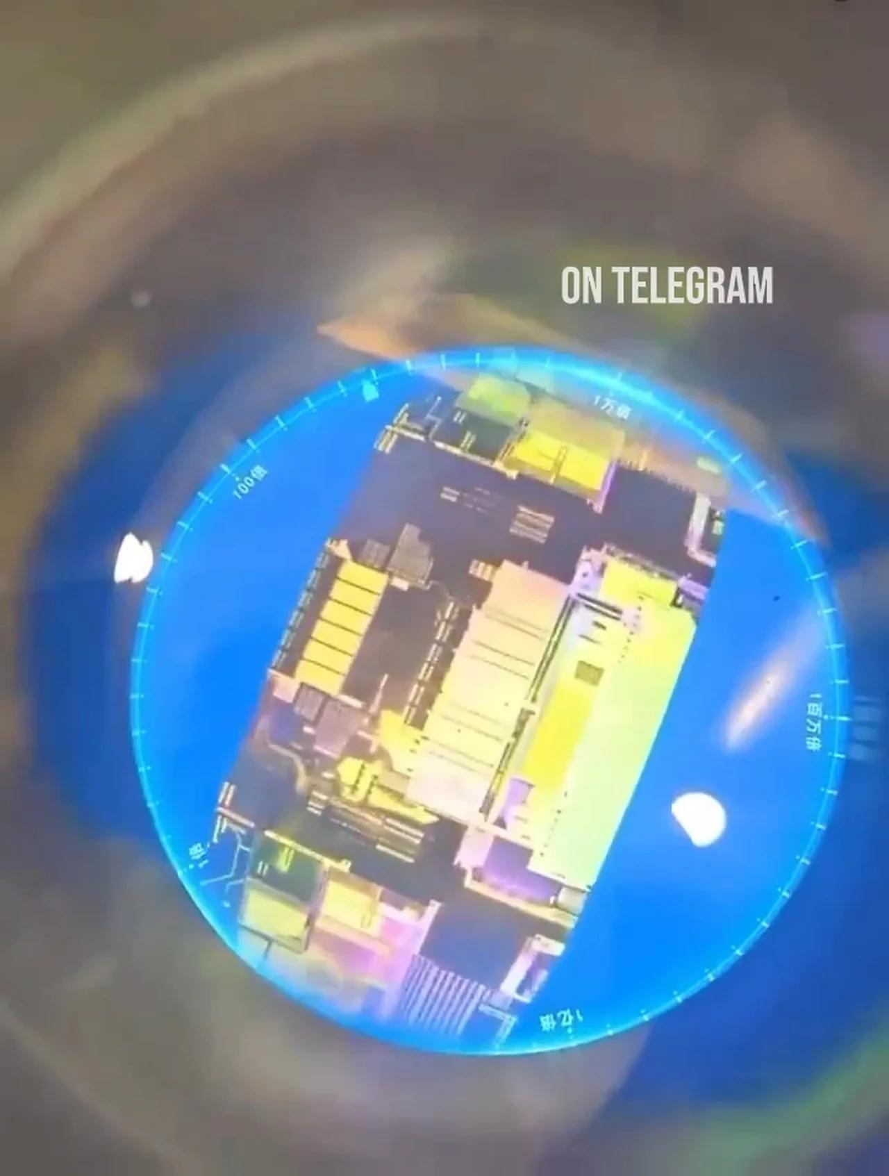 The iPhone's nanotechnology chip under a microscope - the size of its ...