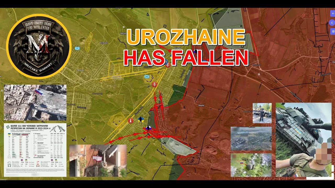 Breakthrough In Pivdenne⚔️ The Russians Captured Urozhaine🚨 Military ...