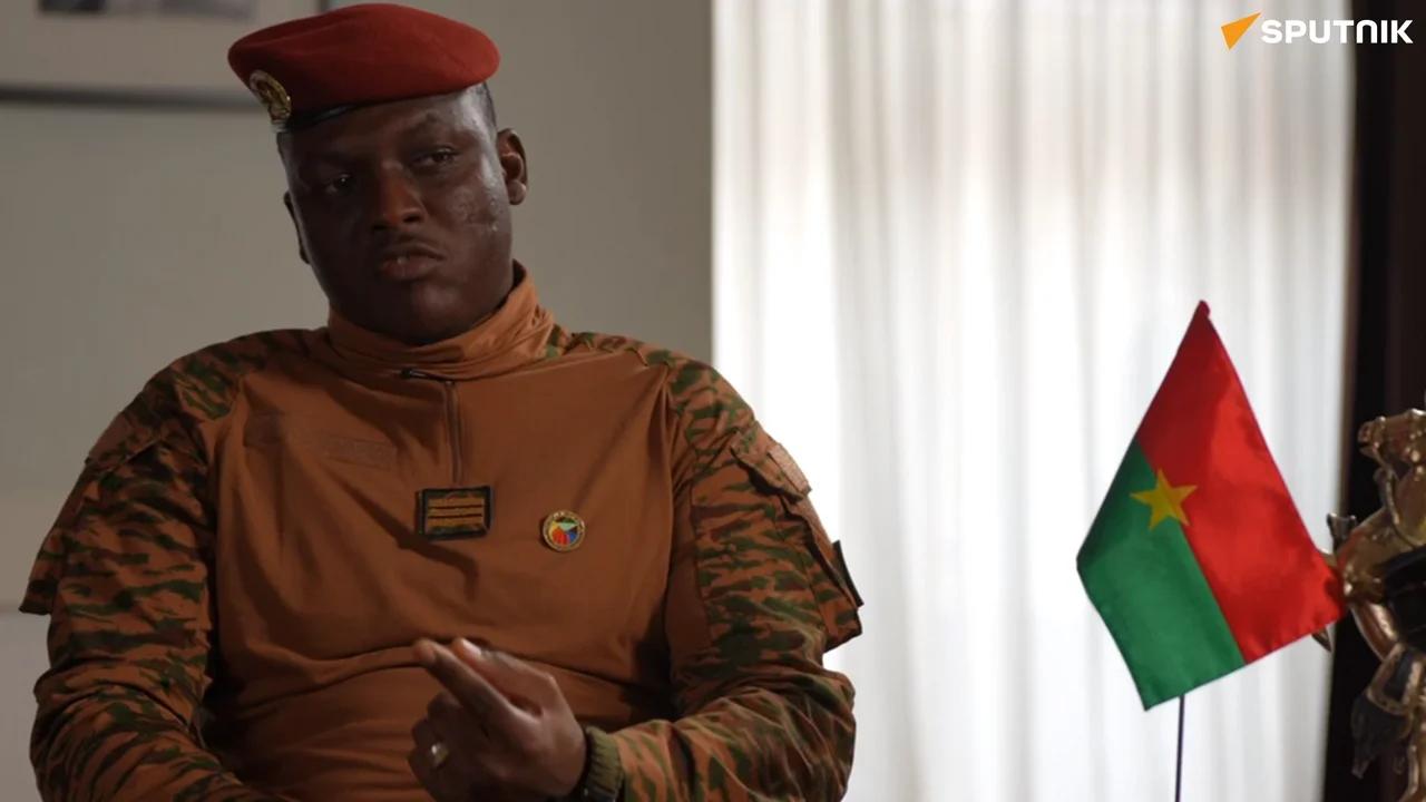 Interview exclusive d'Ibrahim Traoré à Sputnik
