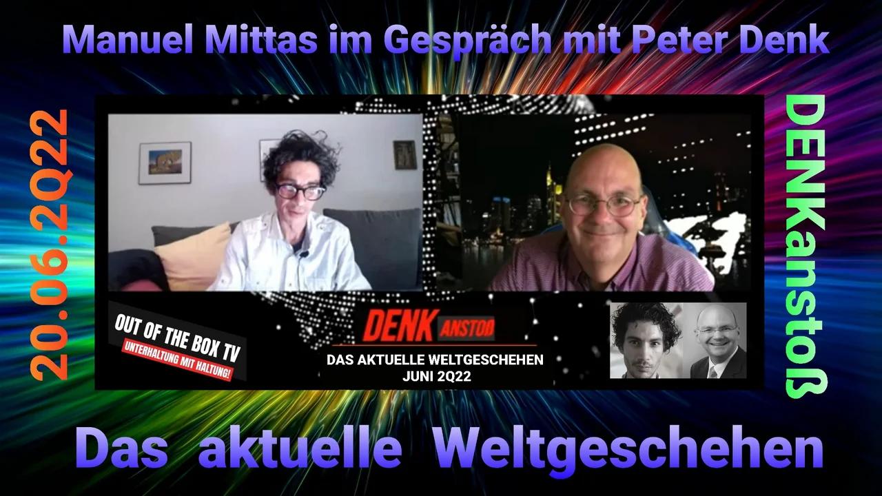 Manuel Mittas im Gespräch mit Peter Denk - DENKanstoß - Das aktuelle ...