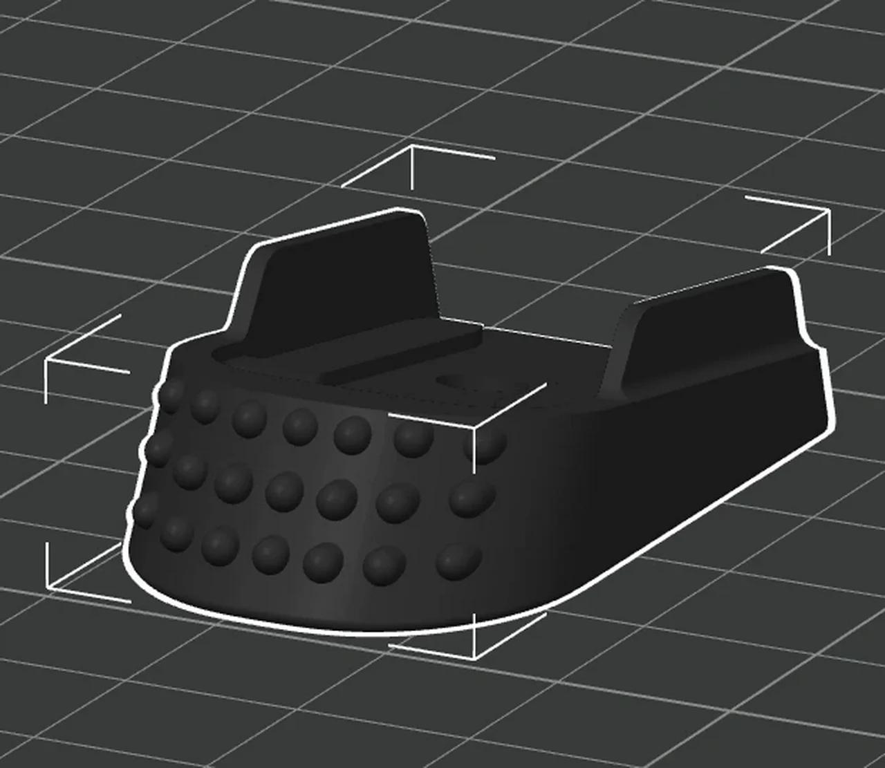 p365 pinky plate textured