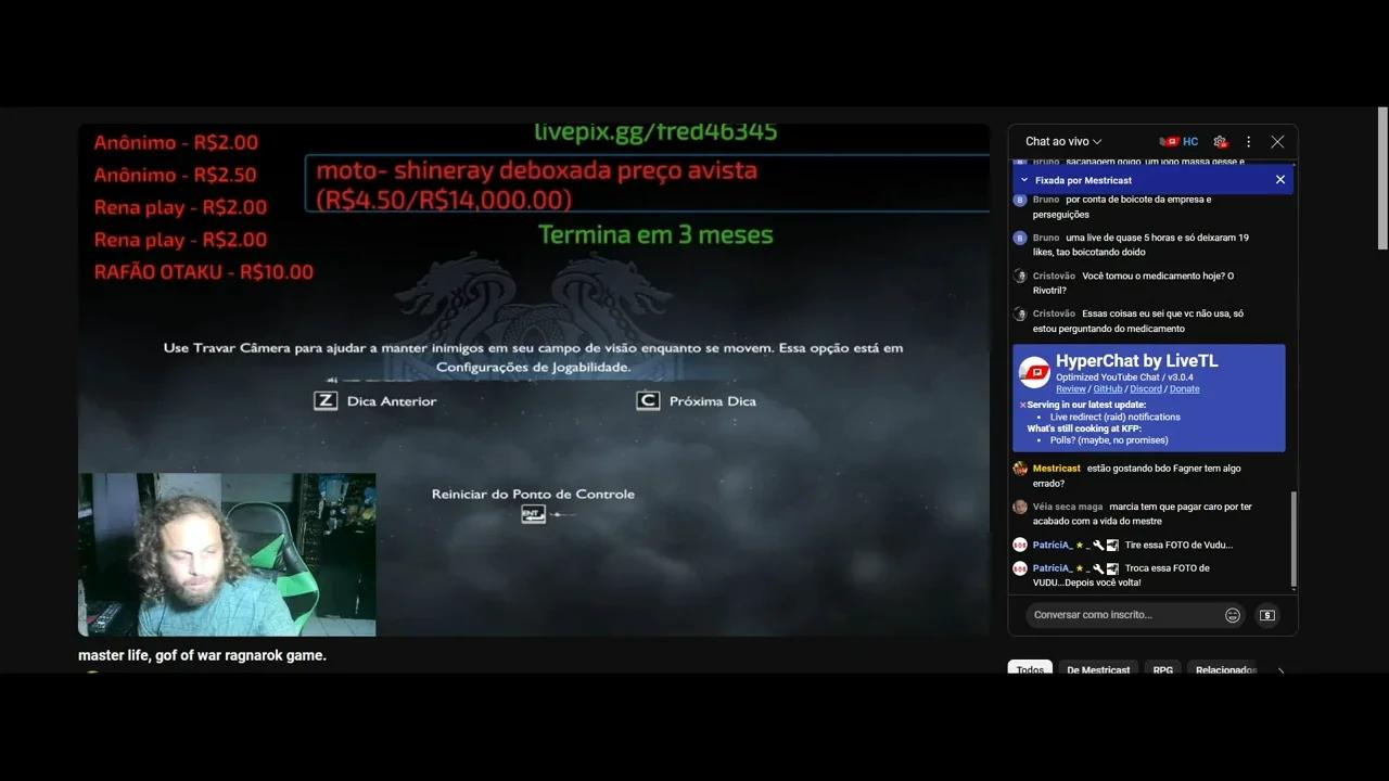 FREDERIC ROGER DISSERTANDO SOBRE A ATUAL SITUAÇÃO DA POLÍTICA BRASILEIRA