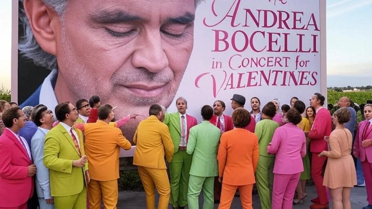Andrea Bocelli in Concert for Valentine’s Mendacious Masquerade in ...
