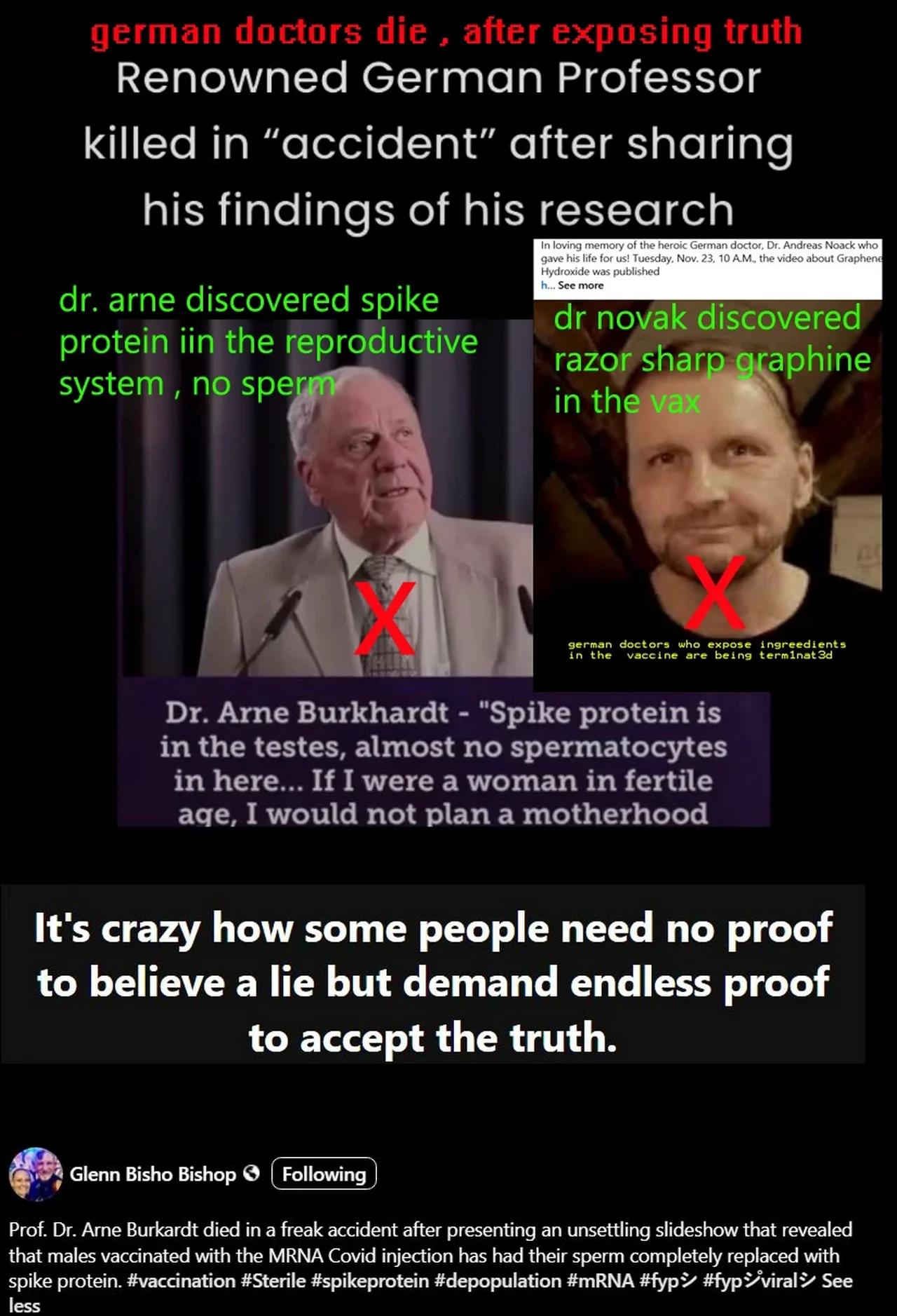 German doctors silenced for exposing the truth