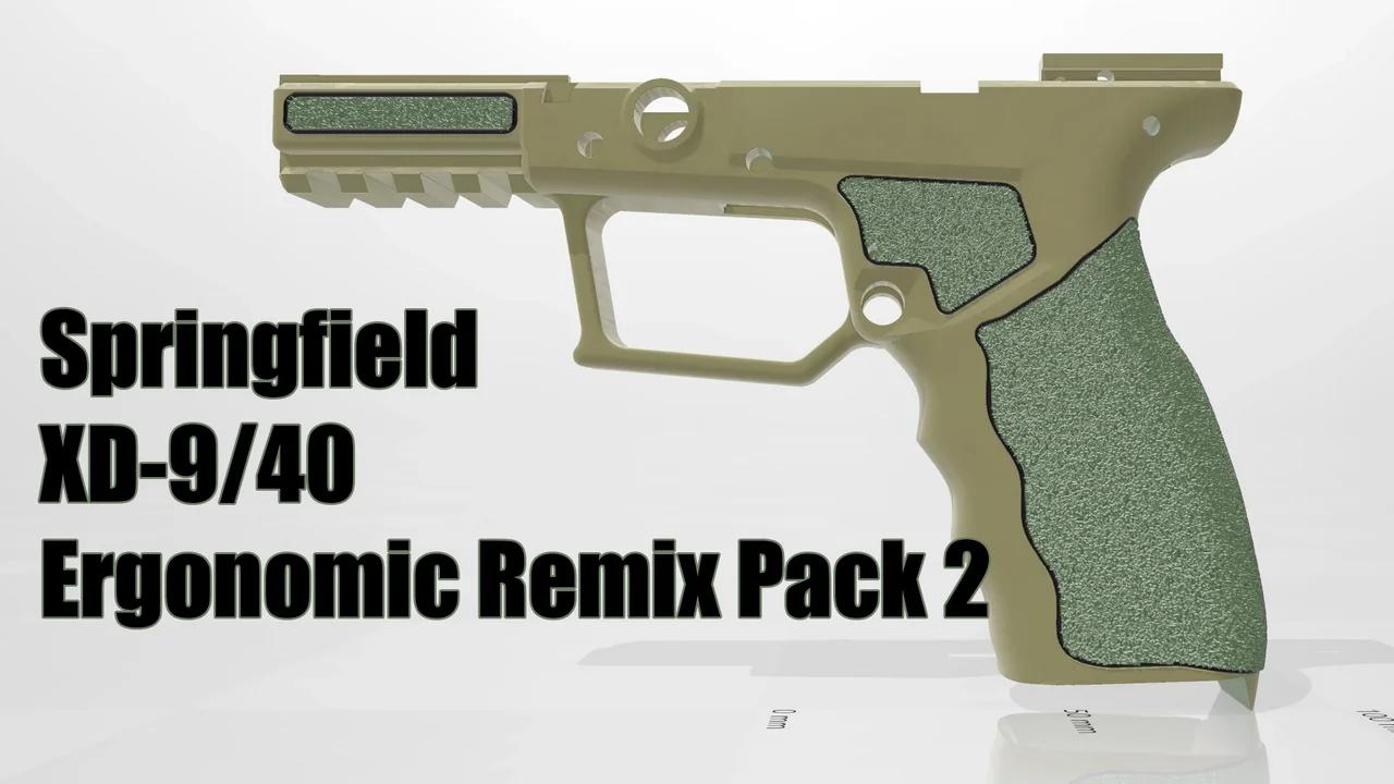 Springfield XD-9/40 Ergonomic Remix Pack 2