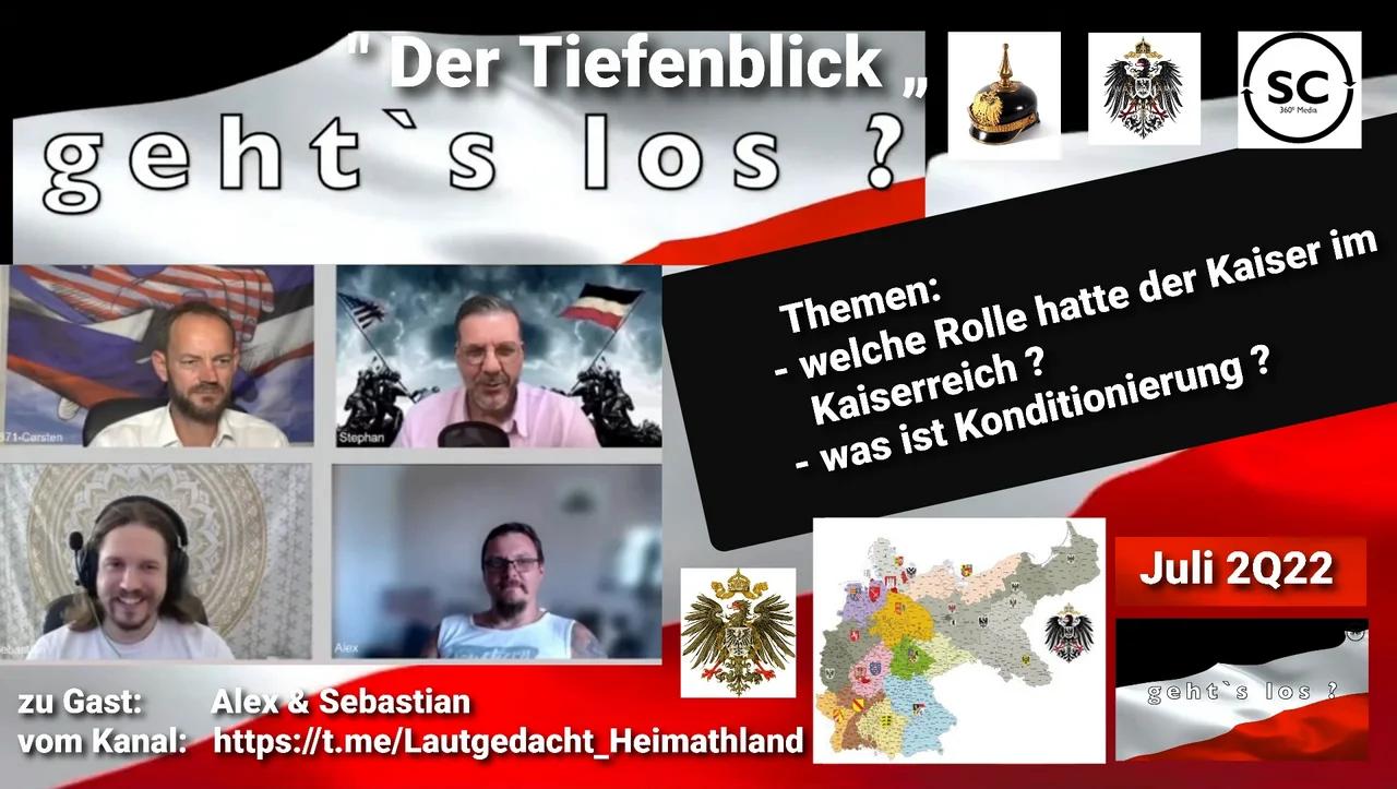 Alex & Sebastian zu Gast bei 1871 Carsten und Stephan - geht's los ...