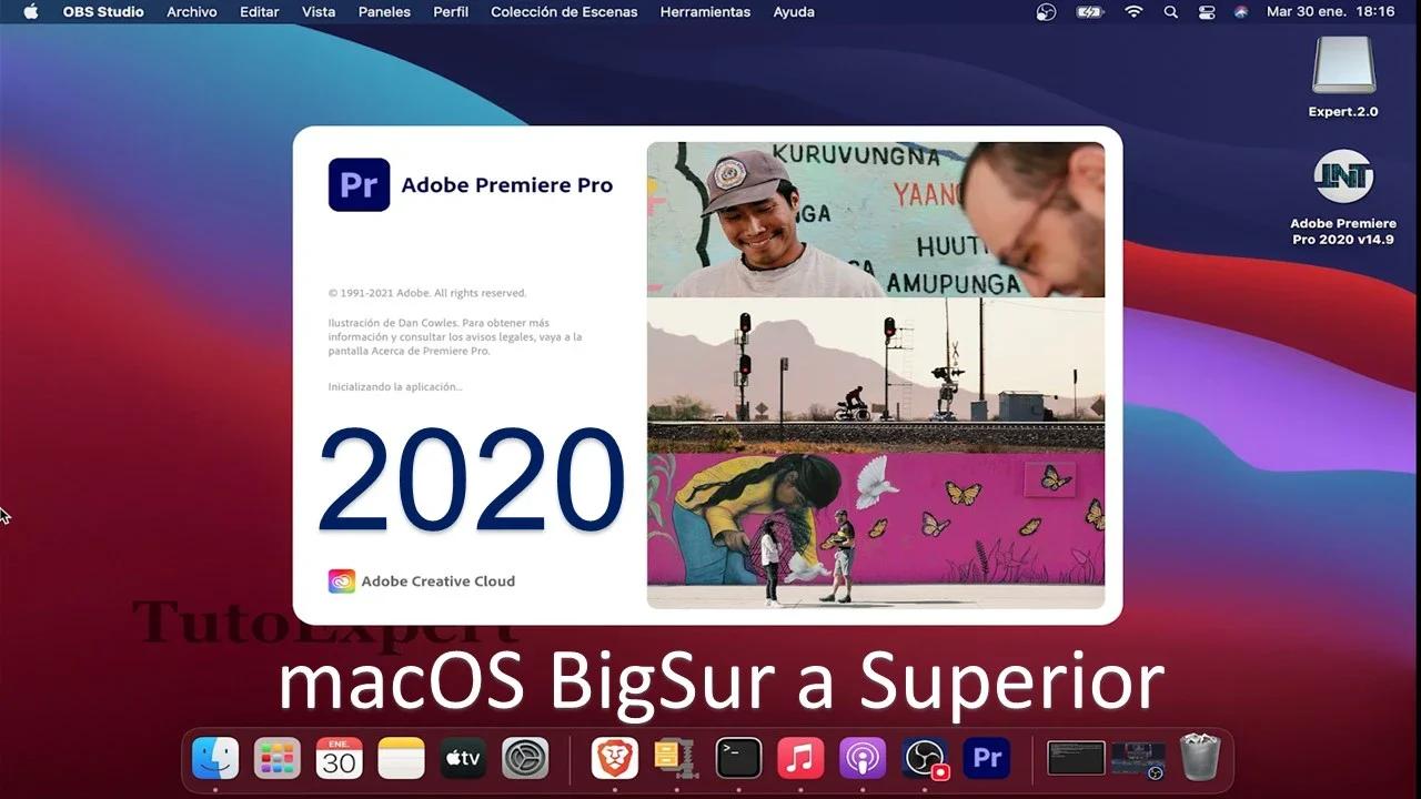 DESCARGAR E INSTALAR ADOBE PREMIERE PRO 2020 en macOS BigSur V.11 a SUPERIOR el mejor editor de ...