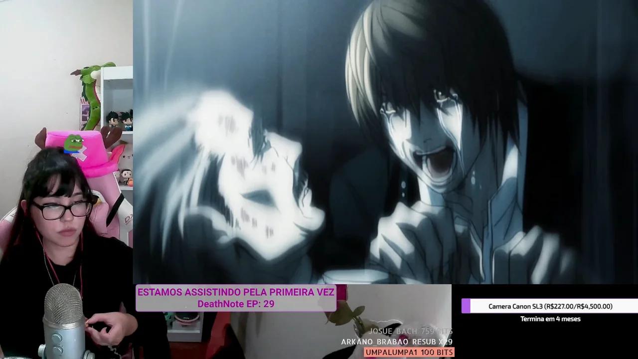 VODs de DEATH NOTE | React dos Episódios [29]