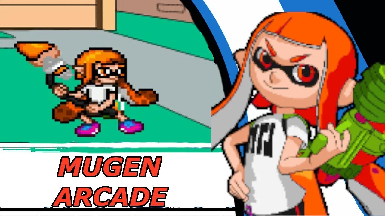Mugen Arcade Mode With Inkling Girl