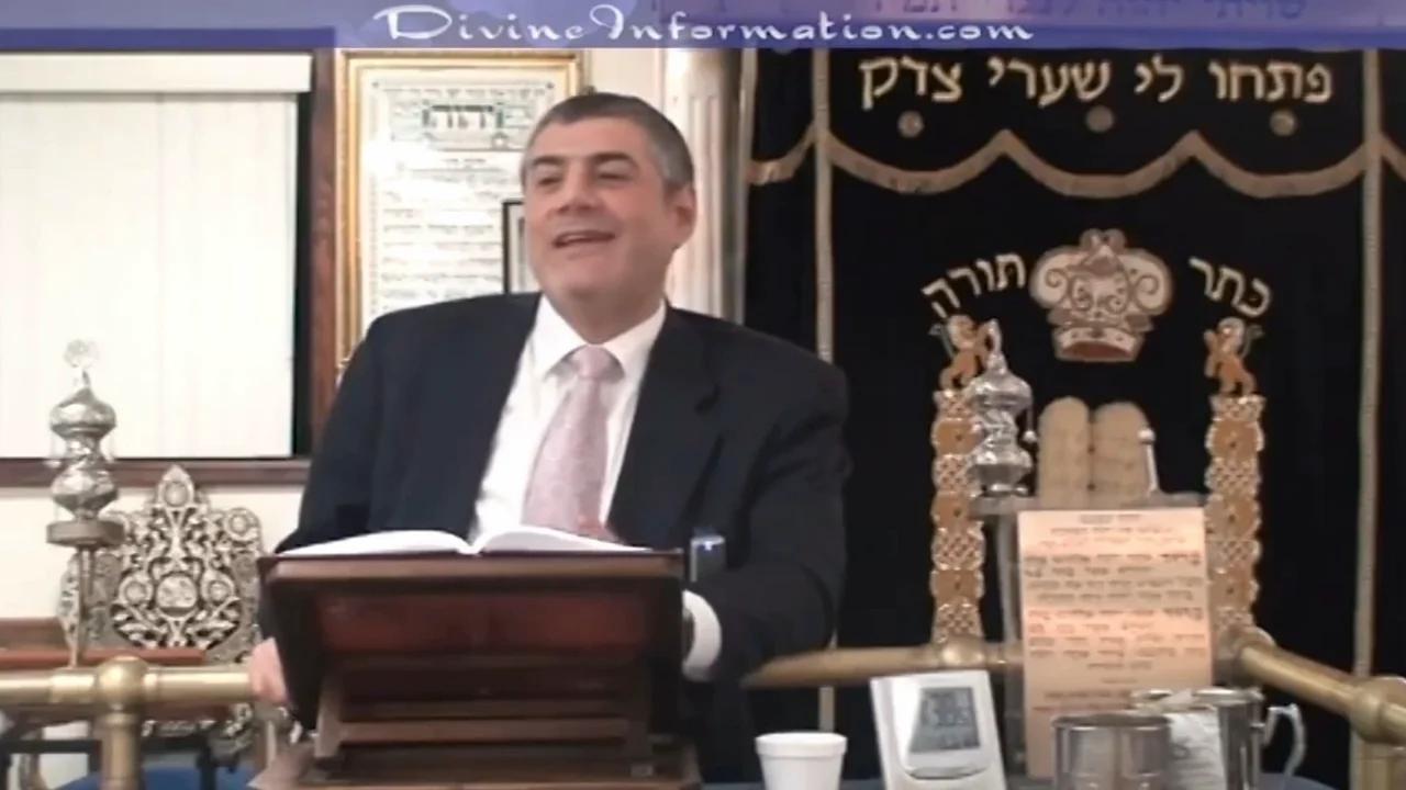 Rabbi Mizrachi laughing at Christians for Worshipping a Jew