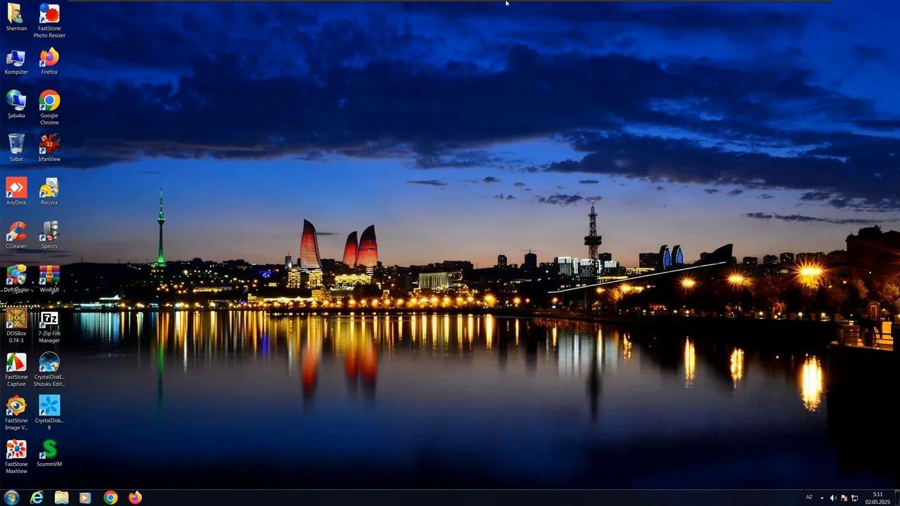 Windows 7 Home Premium RTM (Azerbaijani) in VMware Workstation Pro!