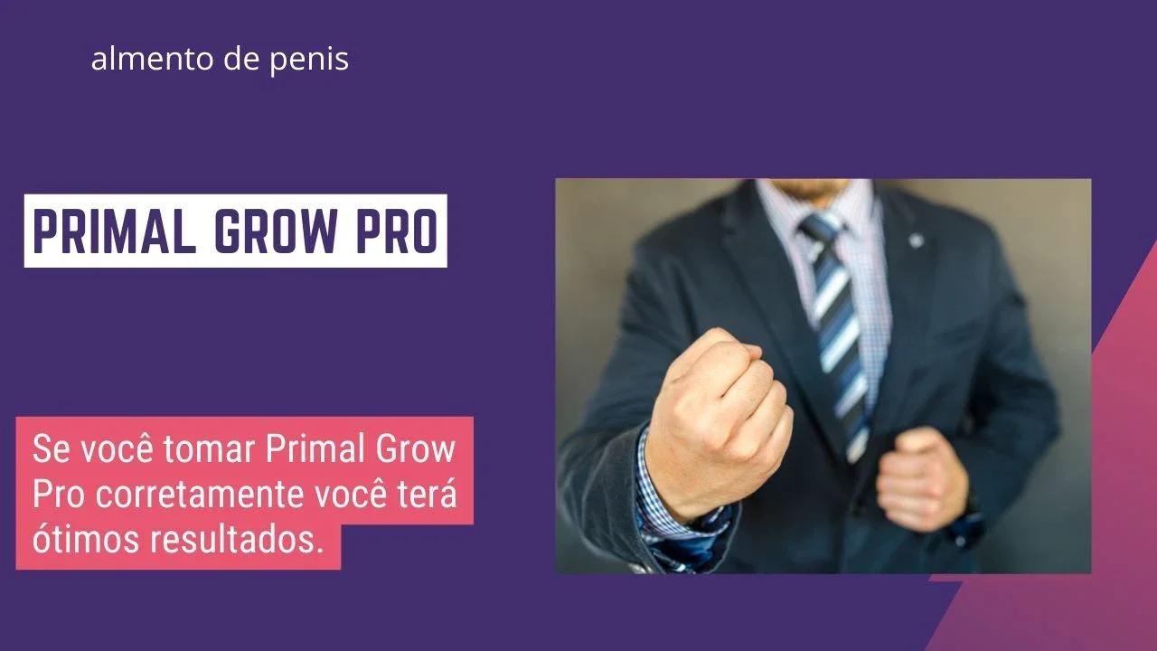 PRIMAL GROW PRO - A melhor pílula de aumento masculino? Resultados com ...