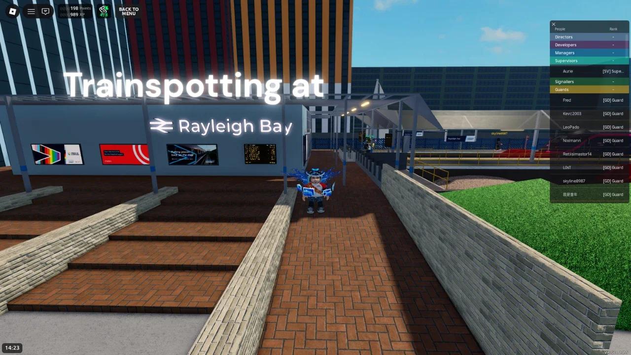 Trainspotting at Rayleigh Bay | SCR v2.2.0 (Roblox)