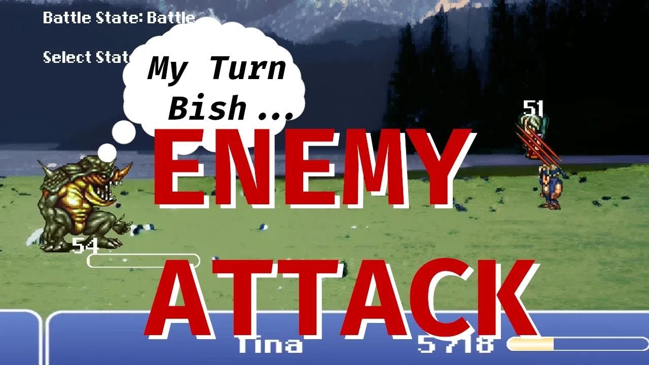 Godot - FF6 Enemy Attack